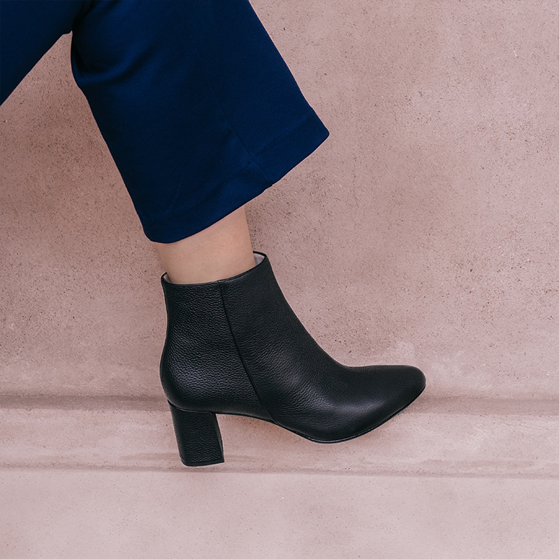 Roccamore - komfortable høje hæle. Håndlavet i Italien.